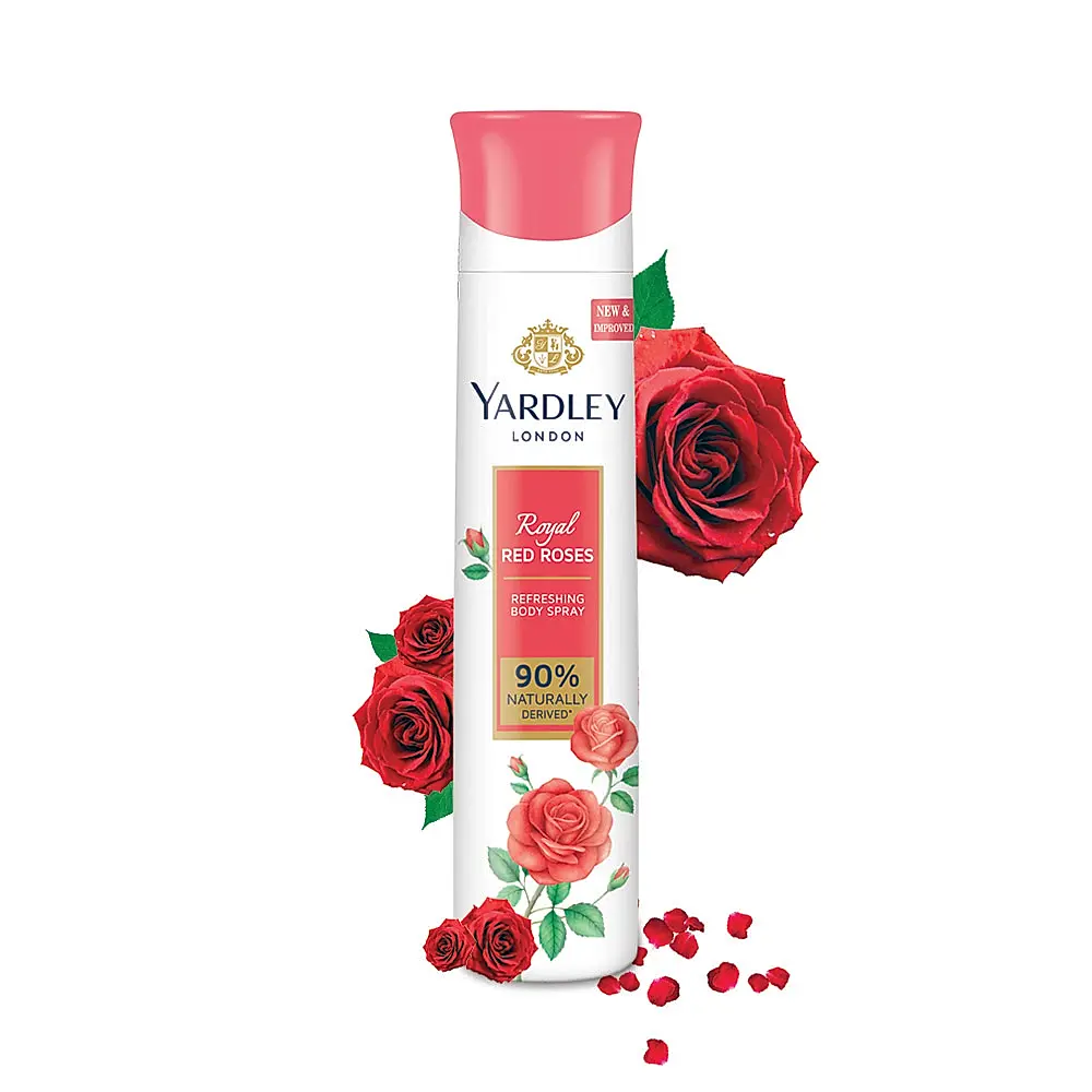 Yardley Royal Red Roses Deo 225rs - Varalakshmi E-Mart